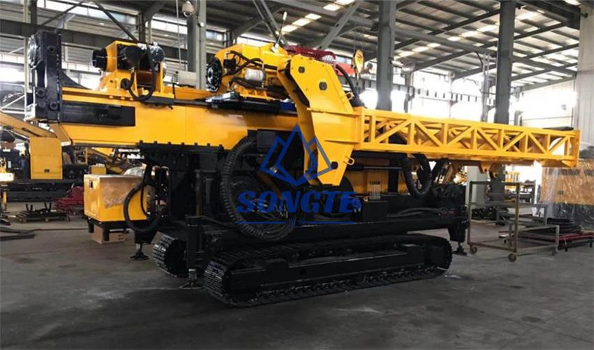 SCF-8 Full Hydraulic Crawler Core Drilling Rig For Exploration and ...