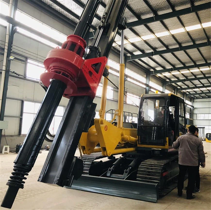 SR-815 Crawler-mounted Drilling Rig For Foundation Piles15m - Songte ...