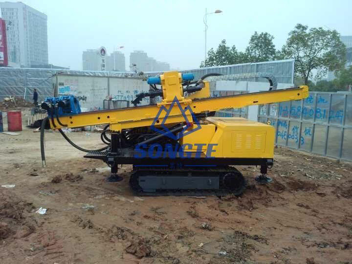 SA-150Q Crawler Type Multi-functional Anchor Drilling Rig 150m - Songte ...