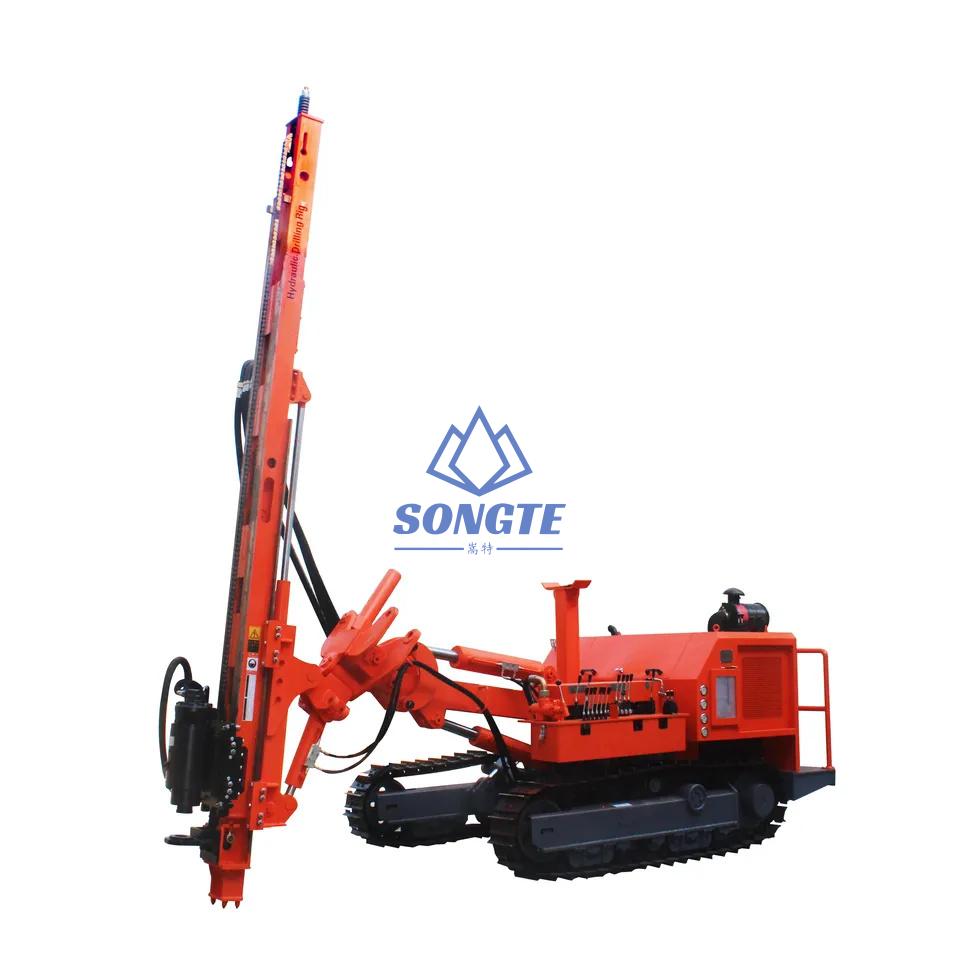 SA-168Y Hydraulic DTH Drilling Rig For Anchoring boreholes 100m ...