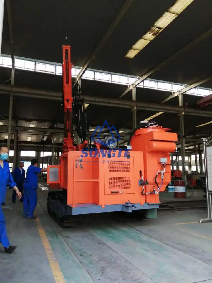 SA-168Y Hydraulic DTH Drilling Rig For Anchoring boreholes 100m ...