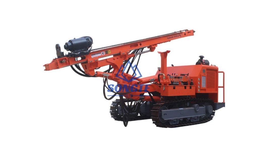 SA-168Y Hydraulic DTH Drilling Rig For Anchoring boreholes 100m ...