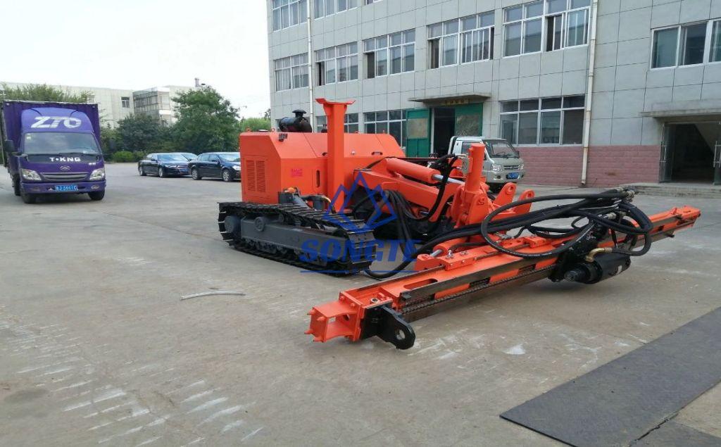SA-168Y Hydraulic DTH Drilling Rig For Anchoring boreholes 100m ...