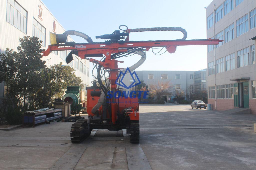 SA-168Y Hydraulic DTH Drilling Rig For Anchoring boreholes 100m ...