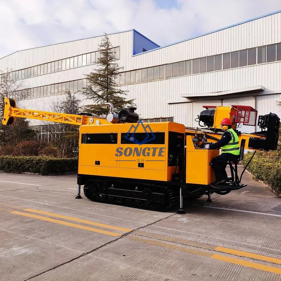 SCF-6 Crawler Diamond Wireline Coring Drilling Rig For Rock Samples ...