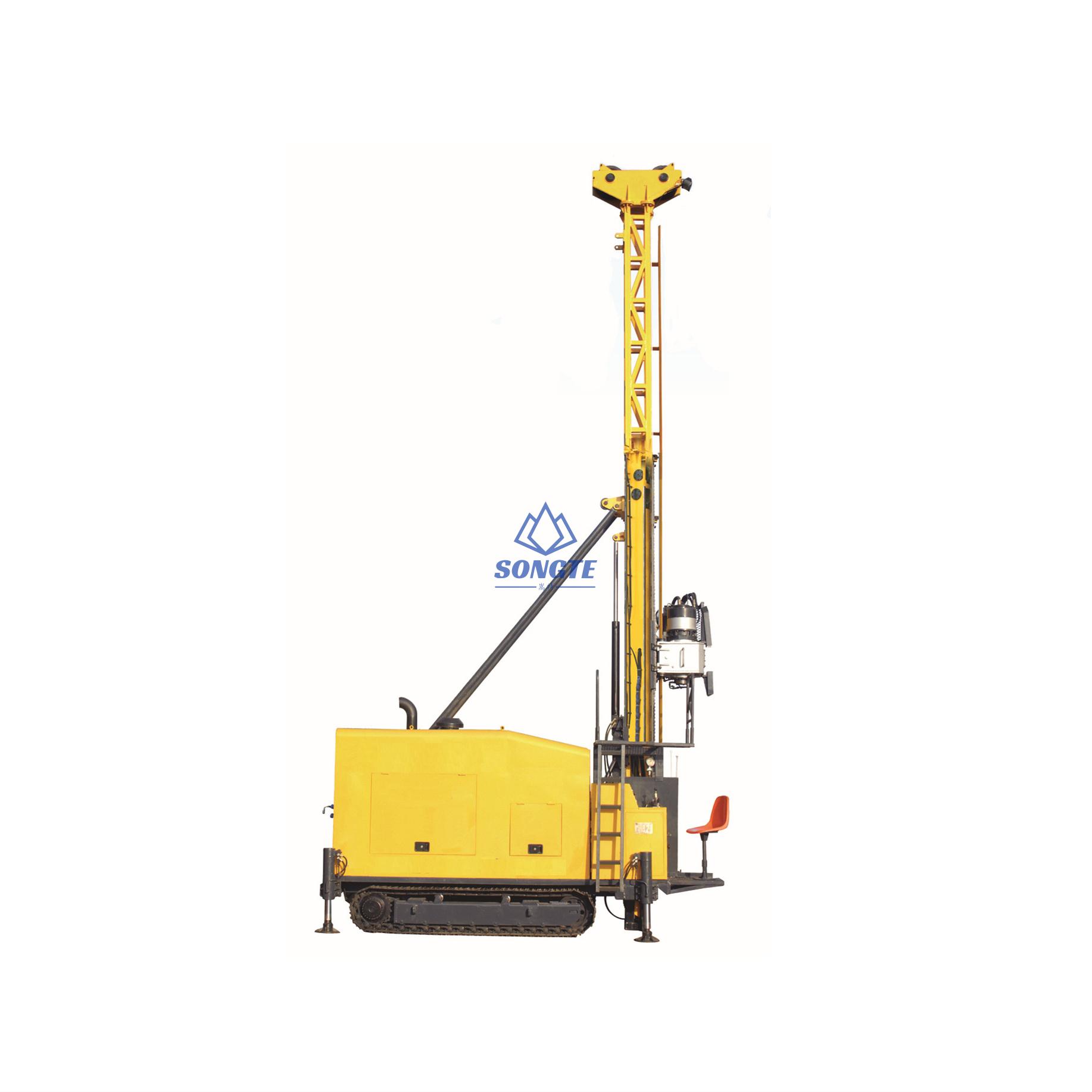SCF-6 Crawler Diamond Wireline Coring Drilling Rig For Rock Samples ...