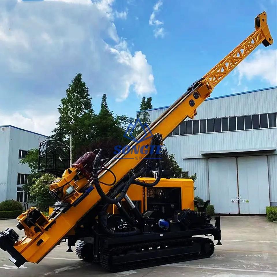 SCF-8 Full Hydraulic Crawler Core Drilling Rig For Exploration and ...