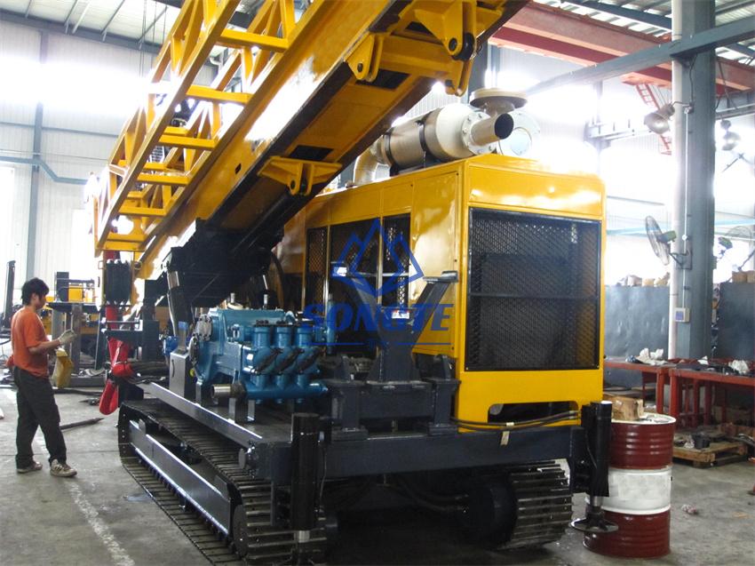 SCF-8 Full Hydraulic Crawler Core Drilling Rig For Exploration and ...