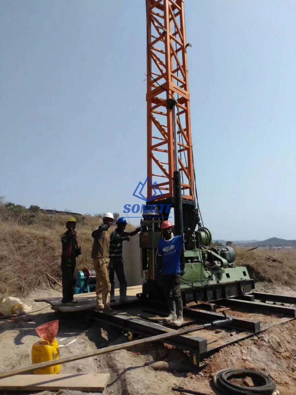 Spindle Type Hydraulic Core Drilling Rig For Exploration - Songte The ...