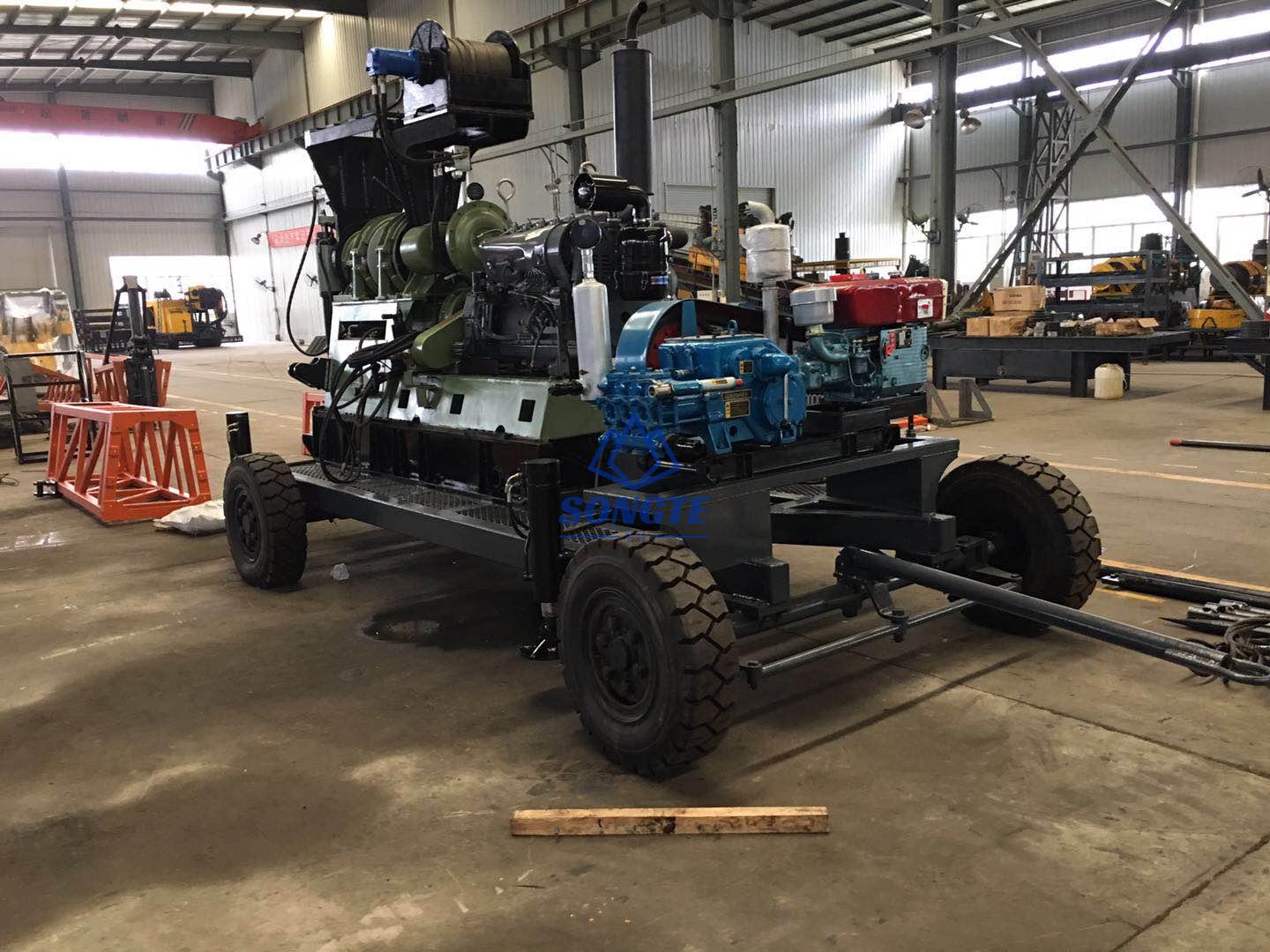 Spindle Type Hydraulic Core Drilling Rig For Exploration - Songte The ...