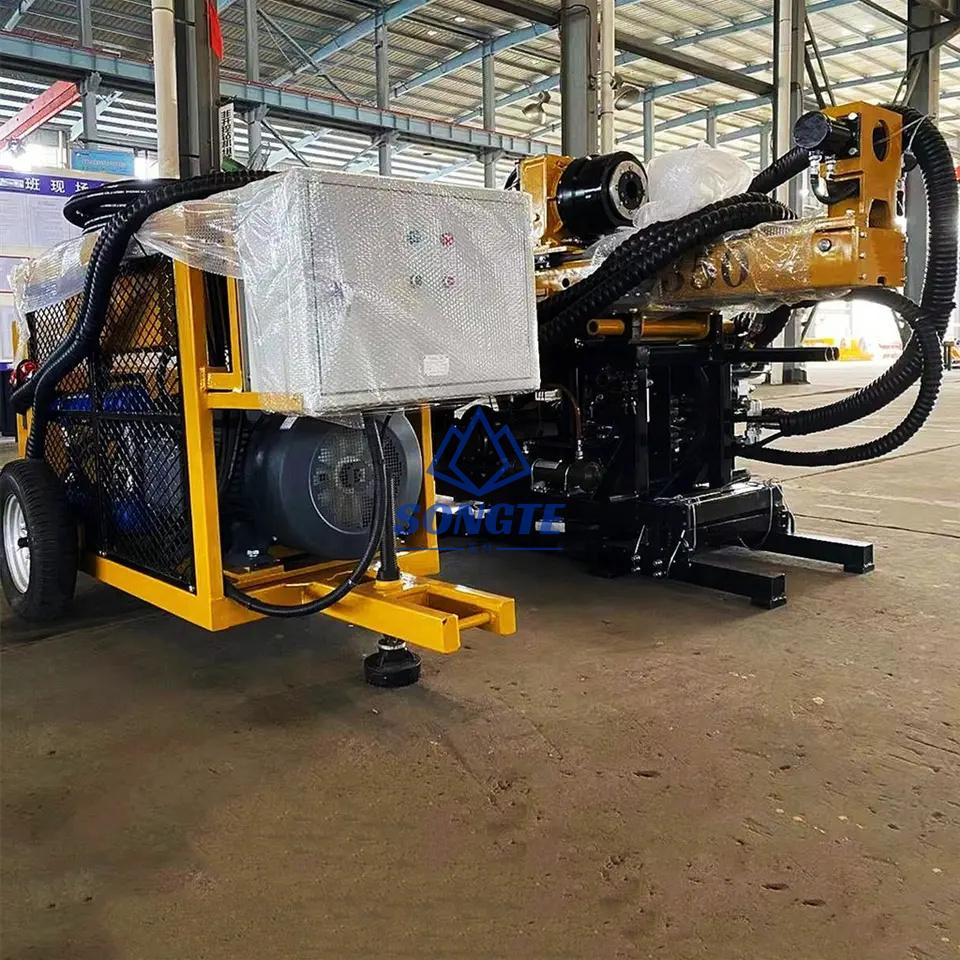 SCU-4A Full Hydraulic Underground Core Drilling Rig For Mineral ...