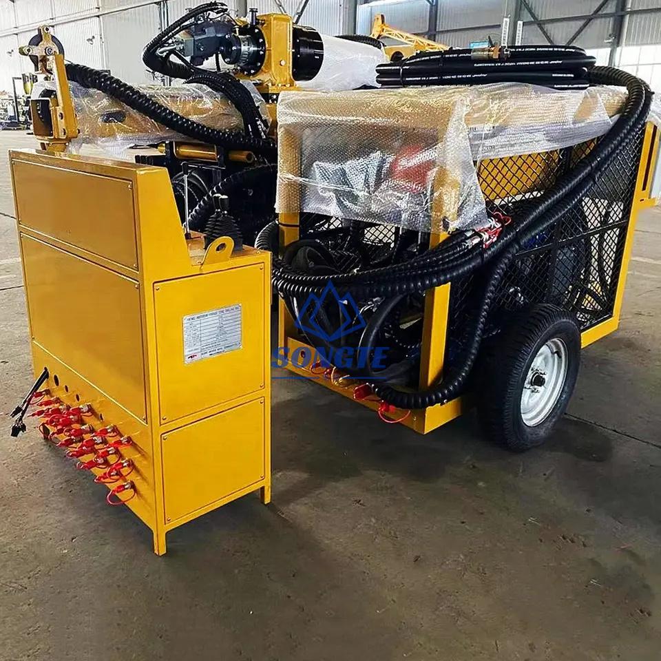 SCU-4A Full Hydraulic Underground Core Drilling Rig For Mineral ...
