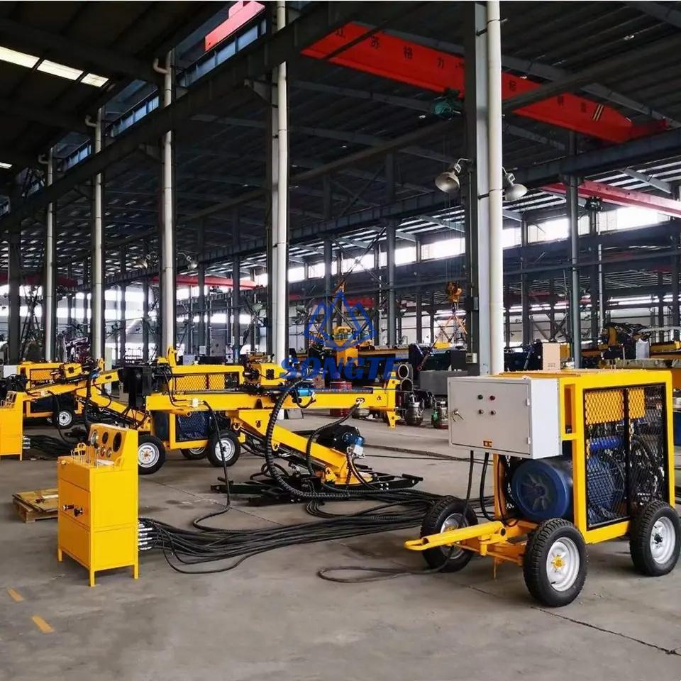 SCU-4A Full Hydraulic Underground Core Drilling Rig For Mineral ...