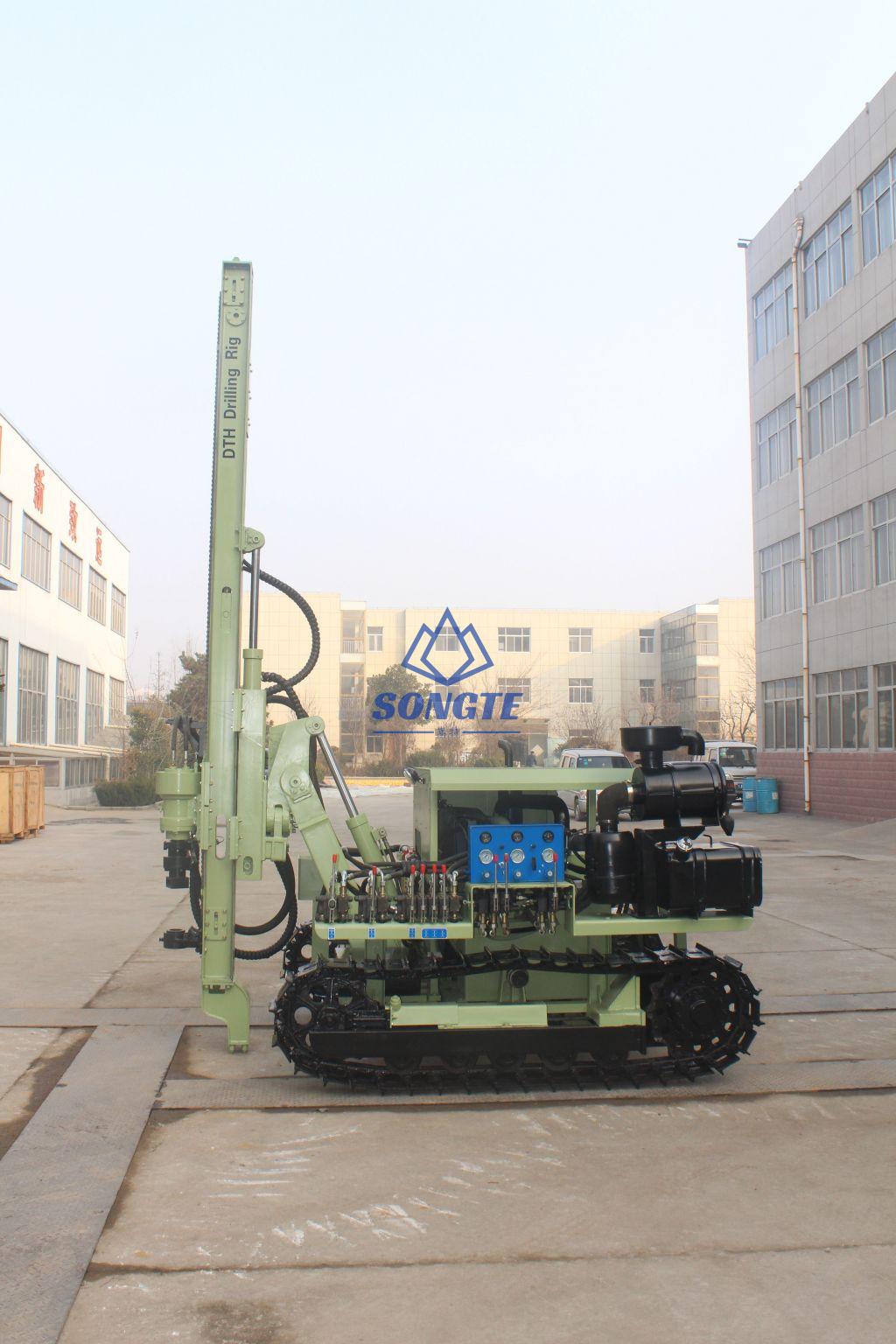 SD-100Y Air DTH Hammer Drilling Rig 30m Rock Drilling - Songte The ...
