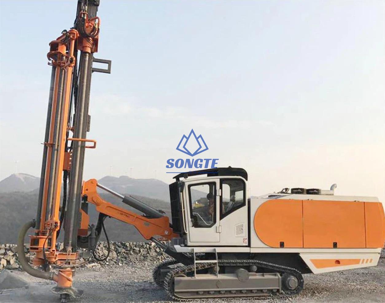 SDA-46 Automatic Rod Change Integrated DTH Drilling Rig Built-in Air ...