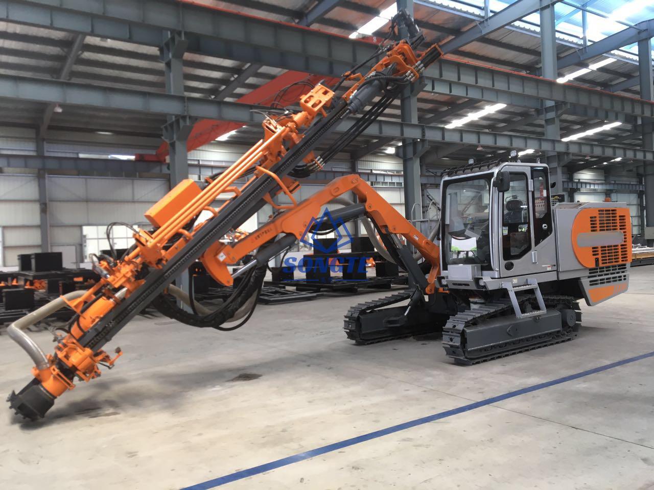 SDA-63 Automatic Integrated Top Hammer Drilling Rig Built-in Air ...