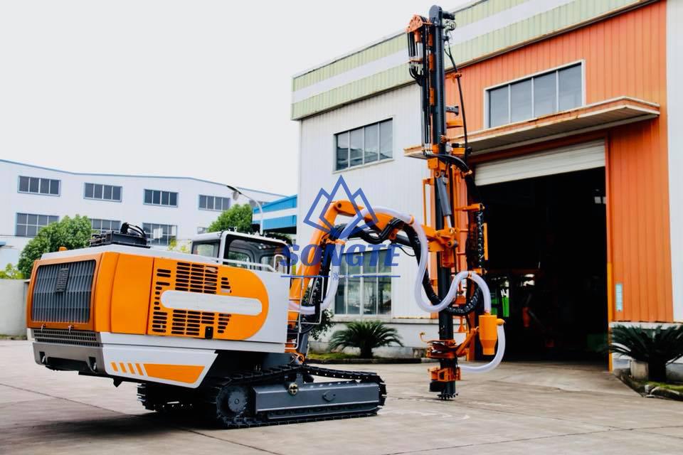 SDA-63 Automatic Integrated Top Hammer Drilling Rig Built-in Air ...