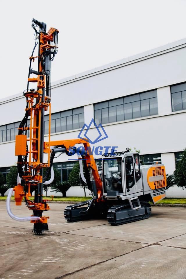 SDA-63 Automatic Integrated Top Hammer Drilling Rig Built-in Air ...