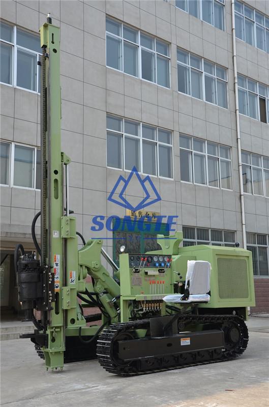 Photovoltaic Drilling Machine SPV-385Y For Solar Pile Installation ...