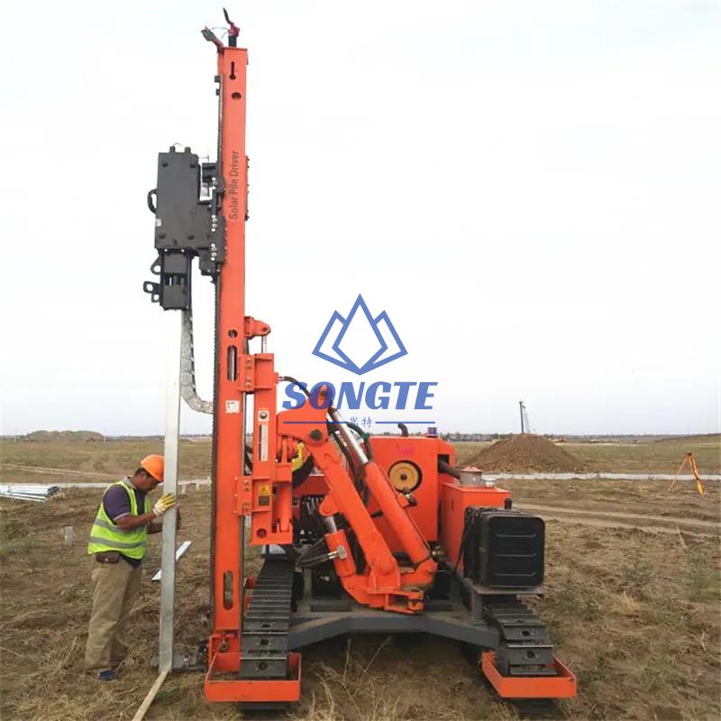 Solar Post Ramming Machine SPV-60Y Photovoltaic Pile Driver - Songte ...