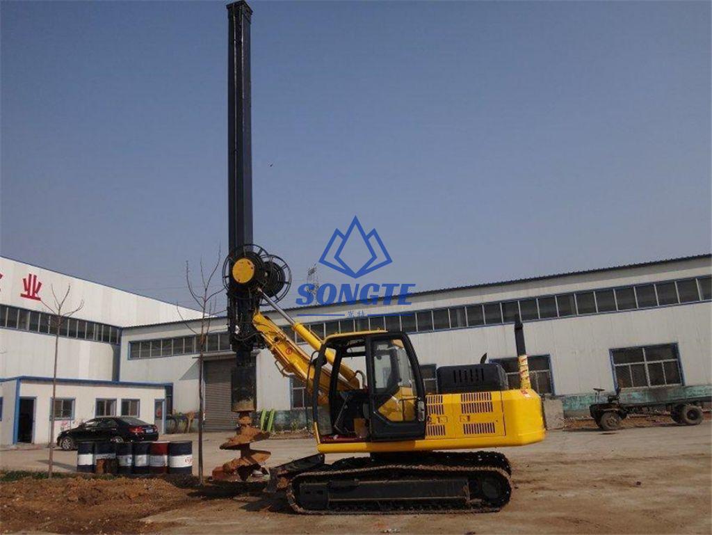 Pile Foundation Drilling Rig SR-515 SR-520 Small Piling Rig - Songte ...
