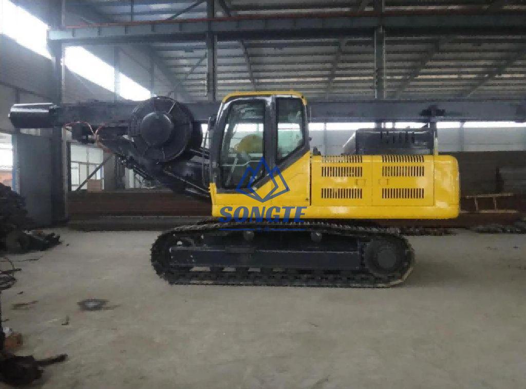 Pile Foundation Drilling Rig SR-515 SR-520 Small Piling Rig - Songte ...