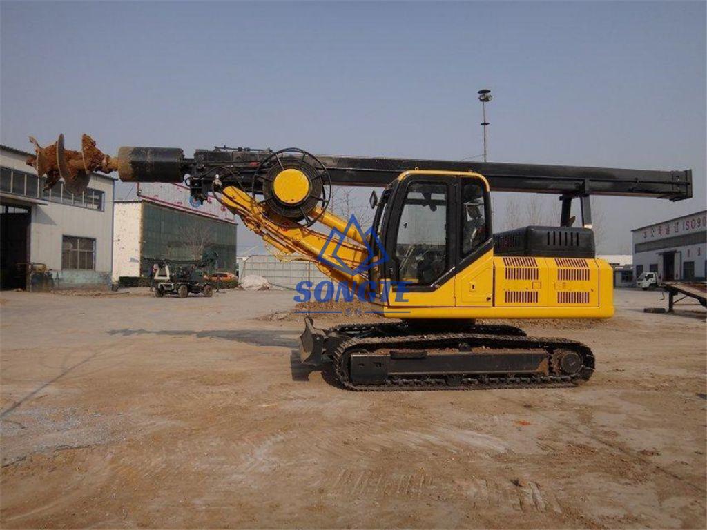 Pile Foundation Drilling Rig SR-515 SR-520 Small Piling Rig - Songte ...