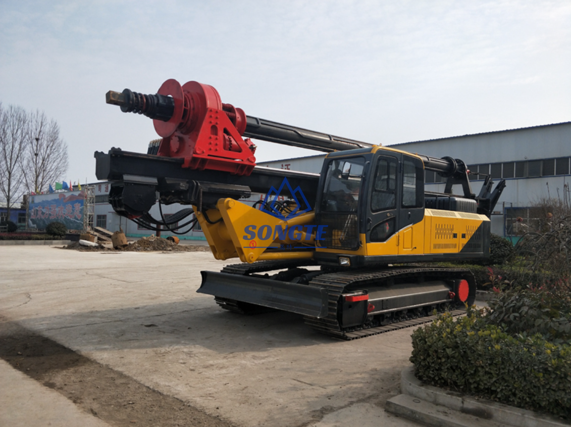Rotary Piling Rig Machine SR-820 for 20m Pile Holes - Songte The leader ...