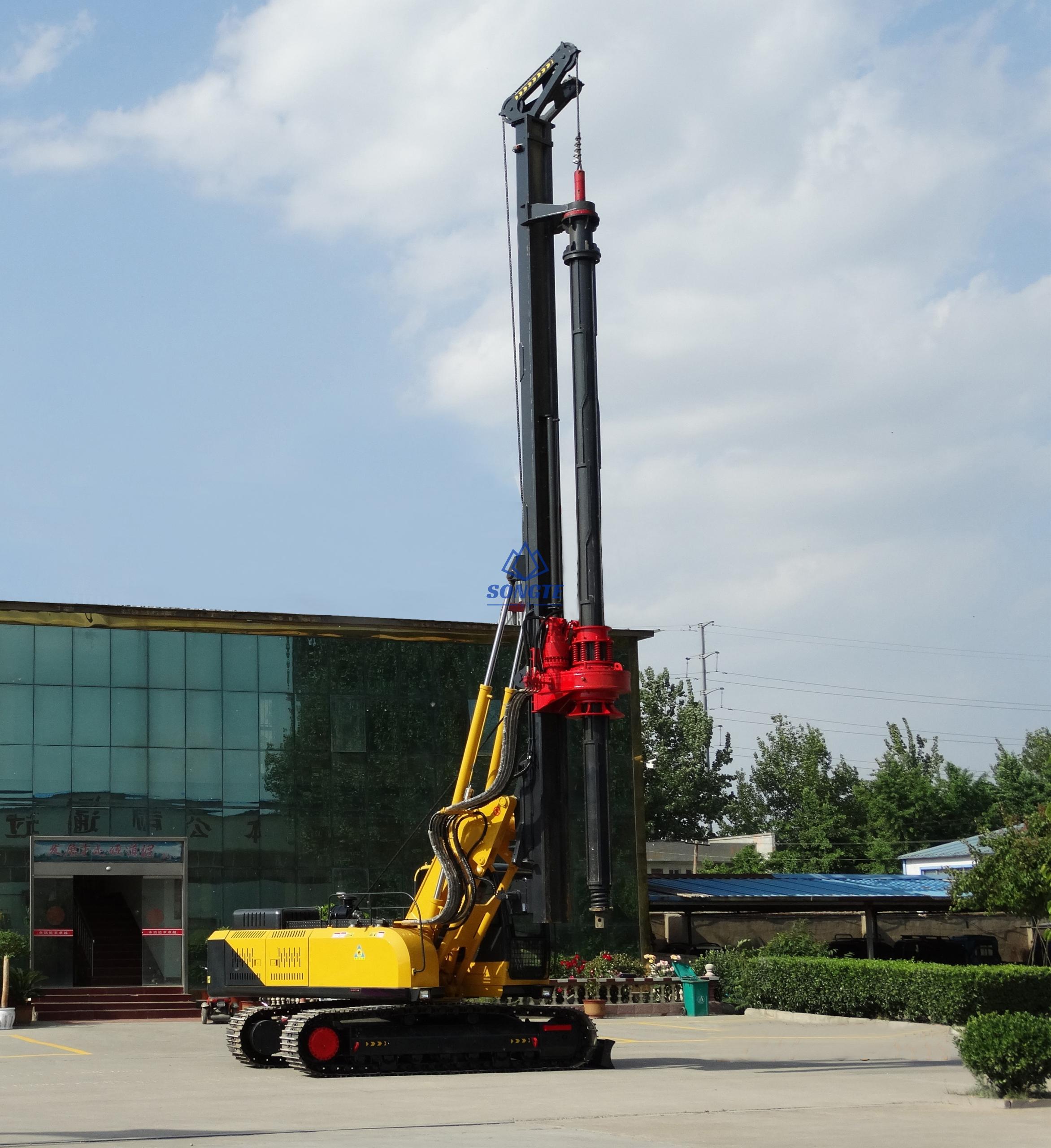 Rotary Piling Rig Machine SR-820 for 20m Pile Holes - Songte The leader ...