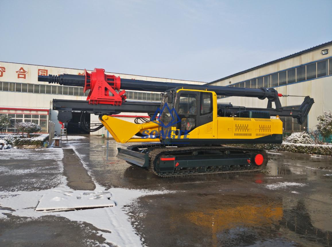 Auger Pile Machine SR-830 Crawler Piling Rig 30m - Songte The leader of ...