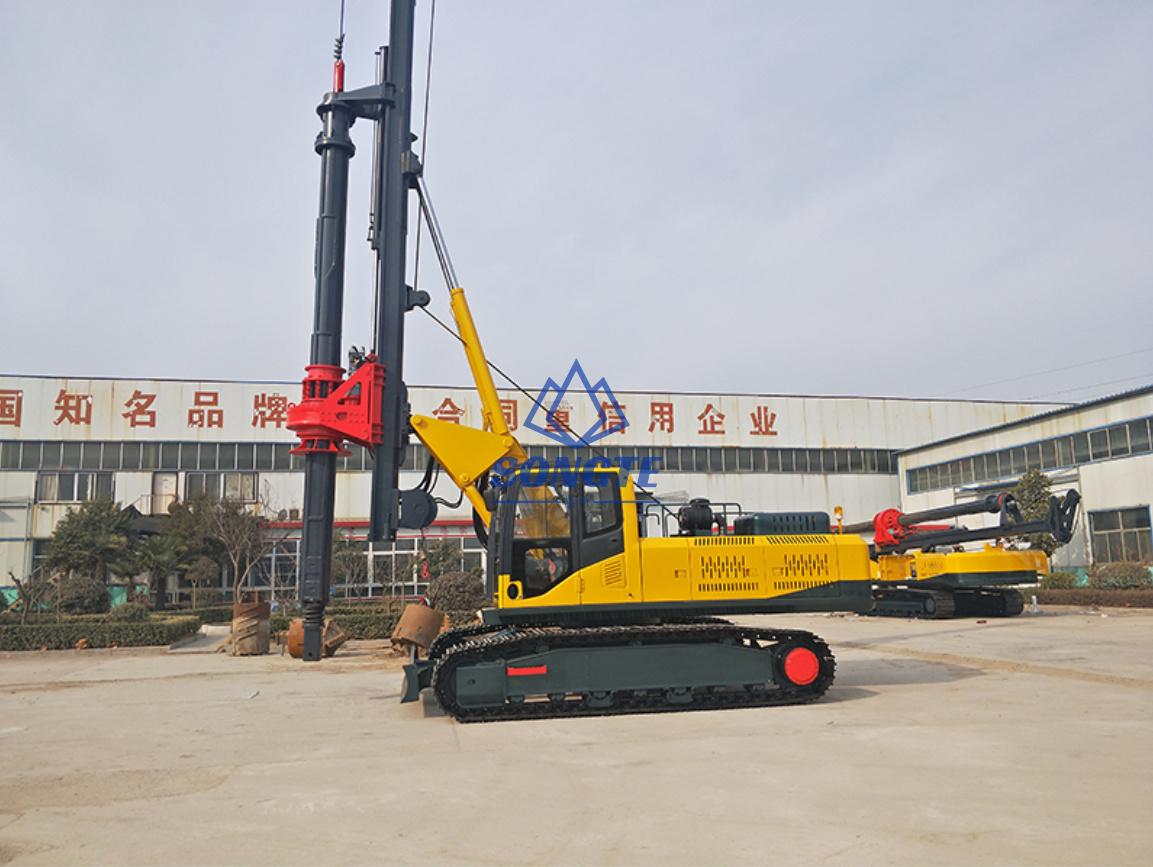Auger Pile Machine SR-830 Crawler Piling Rig 30m - Songte The leader of ...