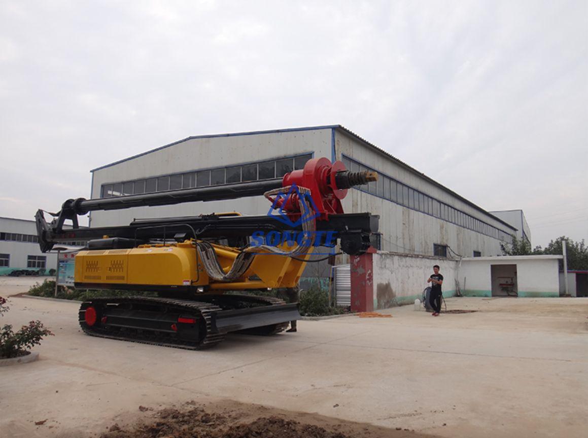 Rotary Pile Drilling Rig SR-835 For Foundation Piles 35m - Songte The ...
