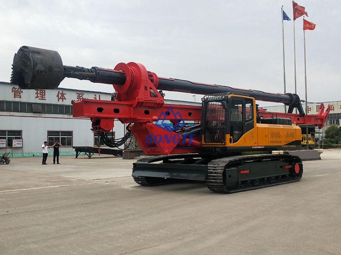 Pile Drilling Equipment SR-840 for Building Foundation Piling 40m ...
