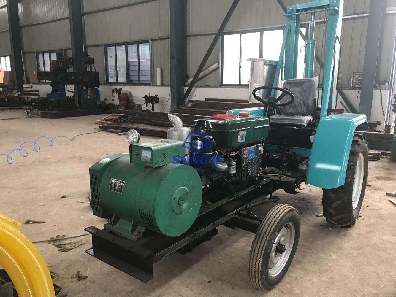 120m Tractor Mounted Water Drilling Machine For Irrigation (SW-120WT) - Songte The leader of one ...