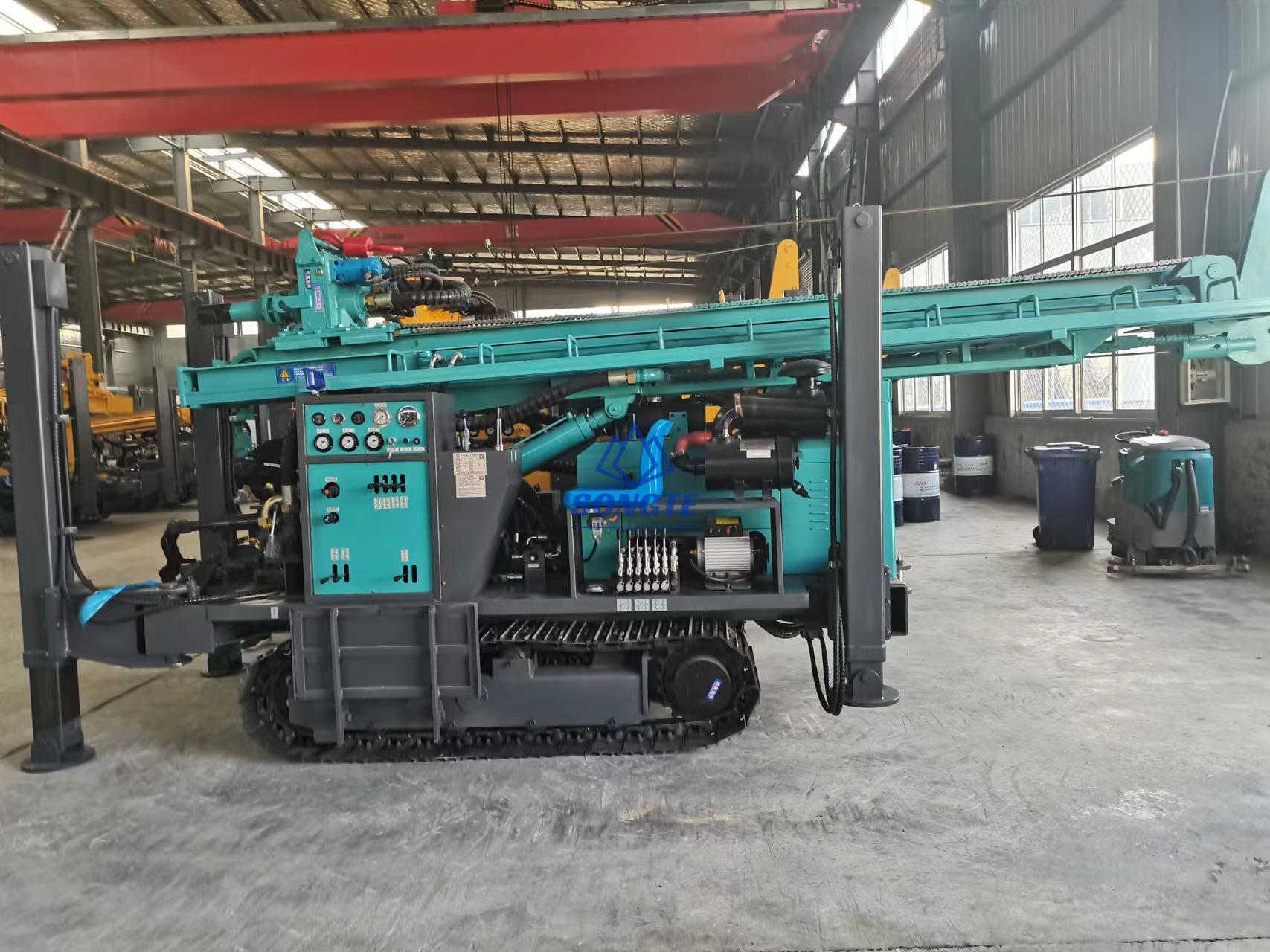 350m Crawler Mounted Borehole Drilling Rig For Water (SW-350C) - Songte ...