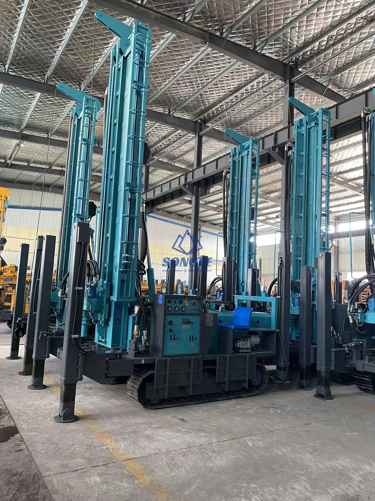 350m Crawler Mounted Borehole Drilling Rig For Water (SW-350C) - Songte ...