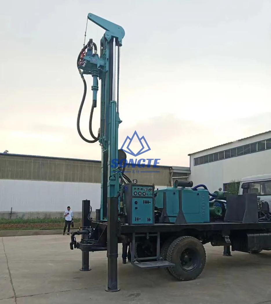 350m Truck Mounted Water Well Drills For Deep Wells (SW-350T) - Songte ...