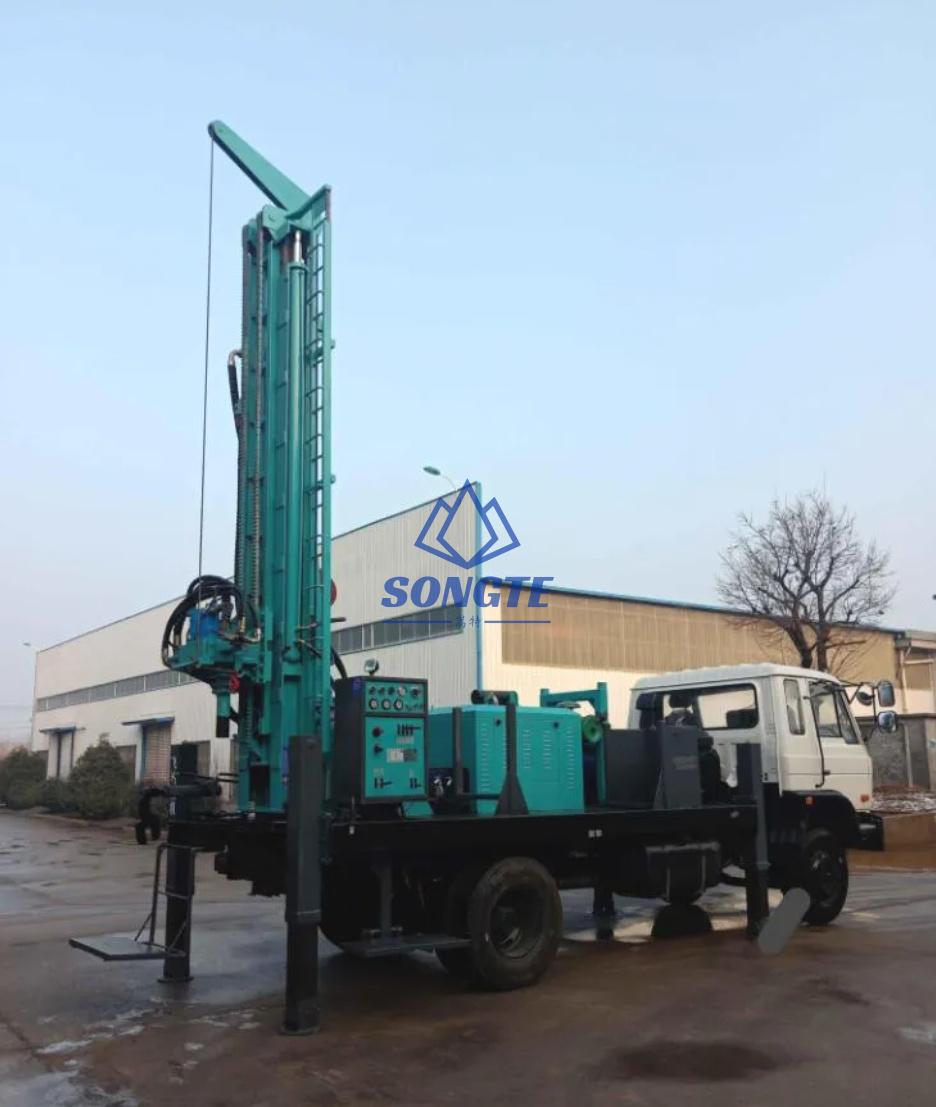 350m Truck Mounted Water Well Drills For Deep Wells (SW-350T) - Songte ...