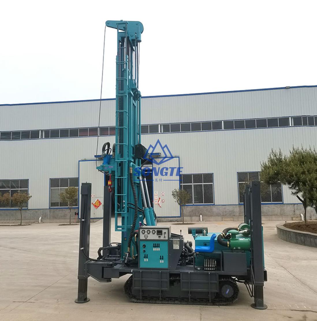 380m Crawler Type Drilling Machine For Water Wells (SW-380C) - Songte ...