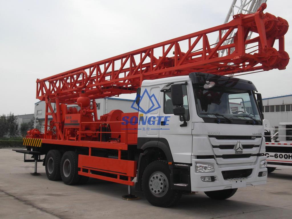 450m Truck-mounted Water Drilling Machine (SW-450T) - Songte The leader ...