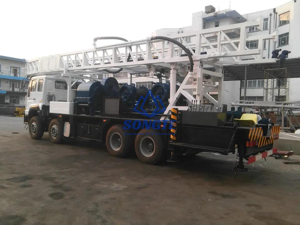 600m Truck Mounted Water Well Drilling Rigs (SW-600T) - Songte The ...