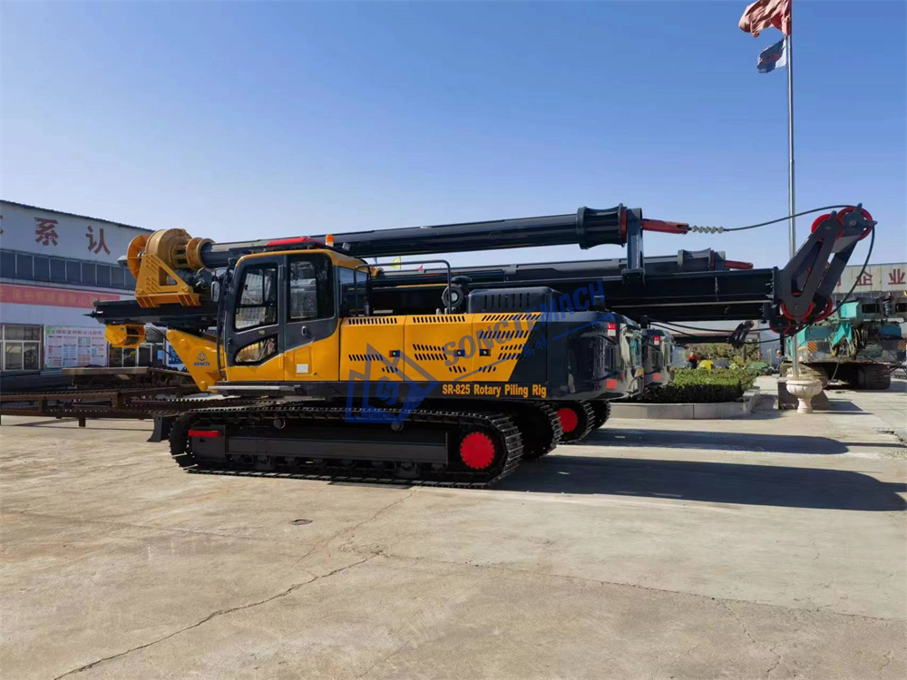 Pile Drilling Equipment SR-840 for Building Foundation Piling 40m ...