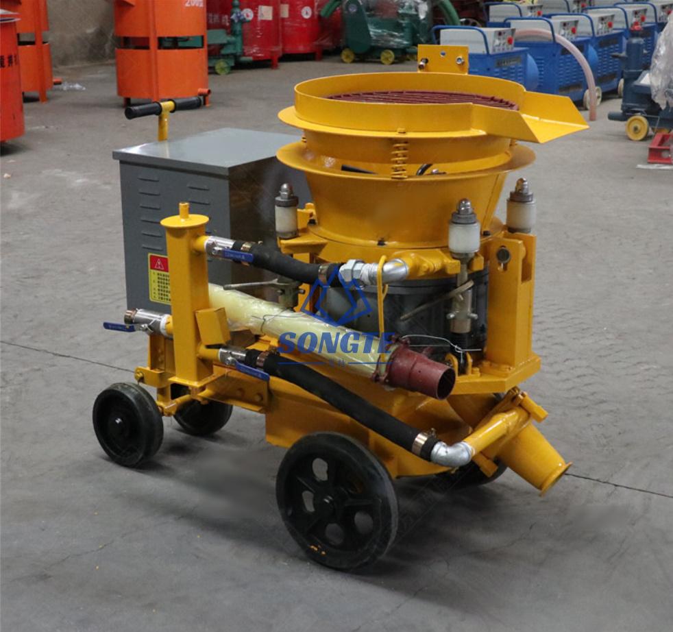 Concrete Spraying Machine / Concrete shotcrete machine - Songte The ...