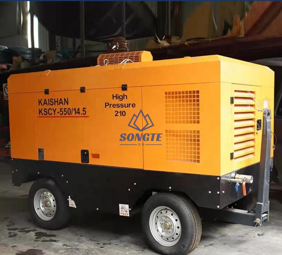 KSCY Diesel Mobile Screw Air Compressor - Songte The leader of one-stop ...