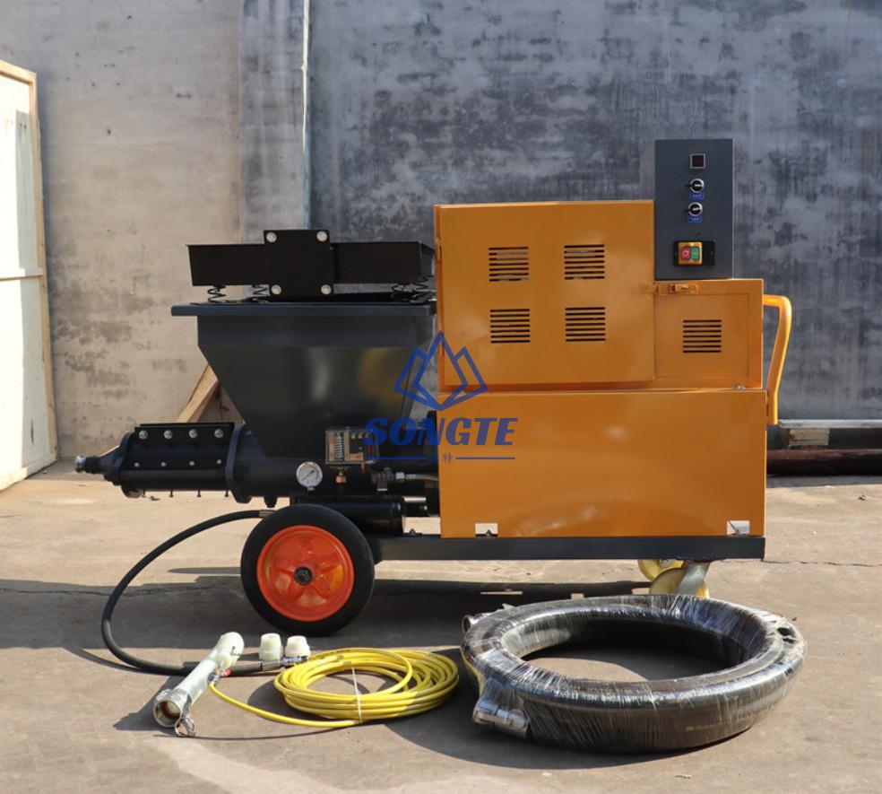 Mortar Spraying Machine Mortar Sprayer - Songte The leader of one-stop ...