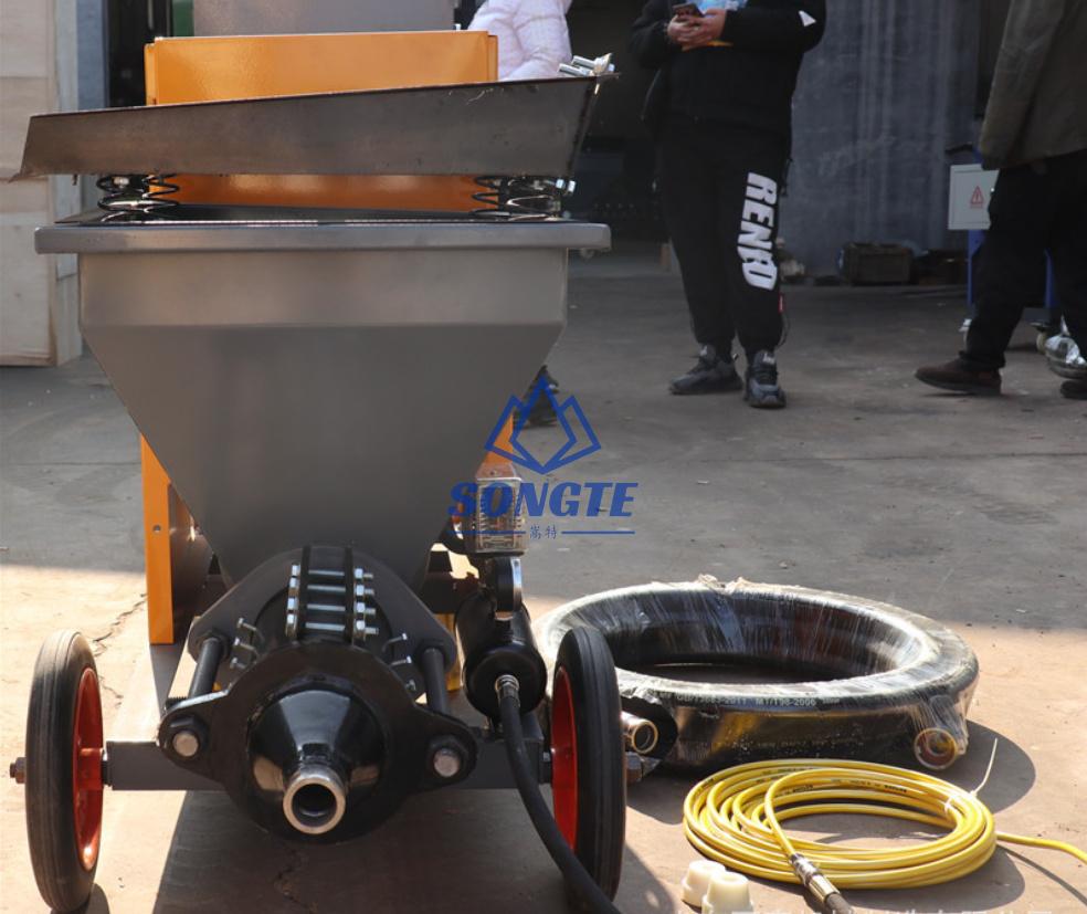 Mortar Spraying Machine Mortar Sprayer - Songte The leader of one-stop ...