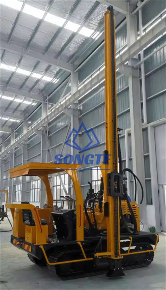 Solar Pile Driver SPV-50Y Solar Pile Driving Machine - Songte The ...