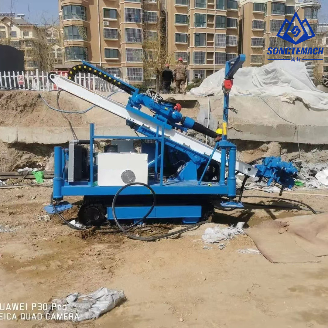 Anchor Drill Rig SA150Q For Deep Foundation Pit Support Engineering ...