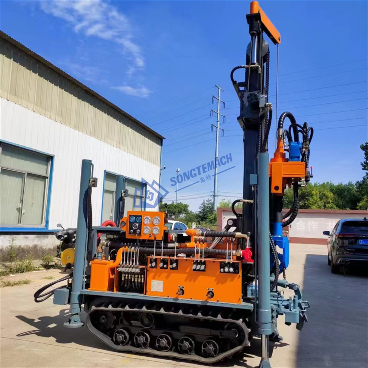200m Small Water Drilling Machine Farm Irrigation Well Drill Rig (SW-200QY) - Songte The leader ...