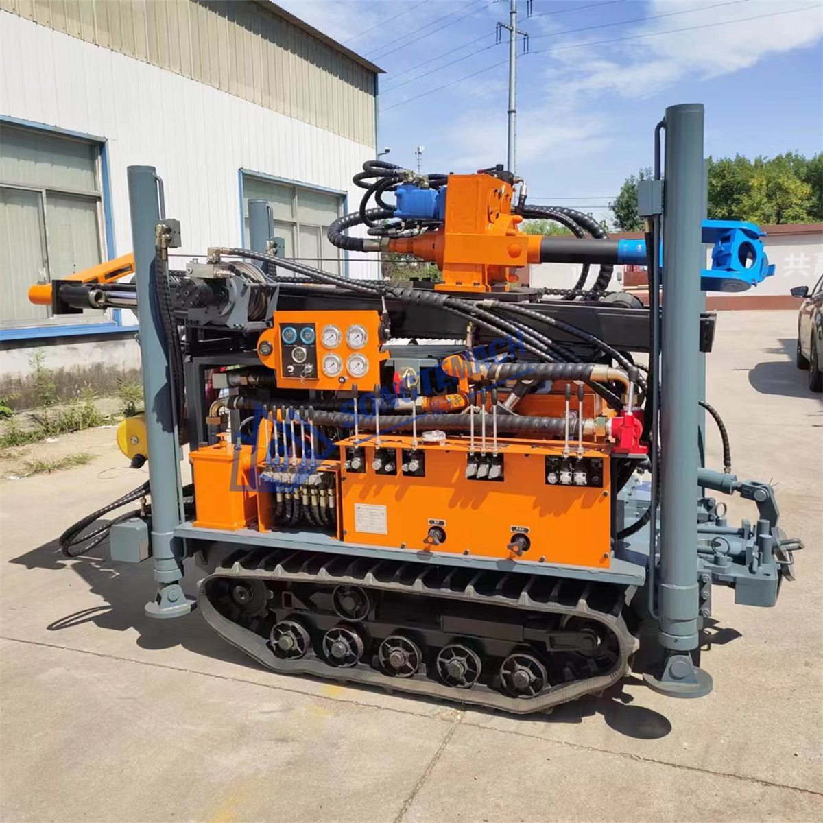 200m Small Water Drilling Machine Farm Irrigation Well Drill Rig (SW ...